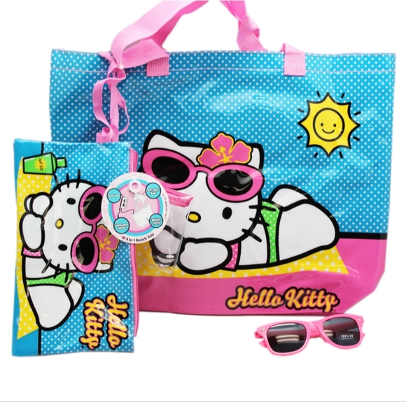 Hello Kitty | Toys | Hello Kitty Beach Set Pink And Blue | Poshmark